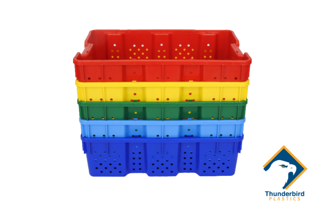 Reusable Plastic Harvest and Storage Crates for Greenhouse Farmers ...